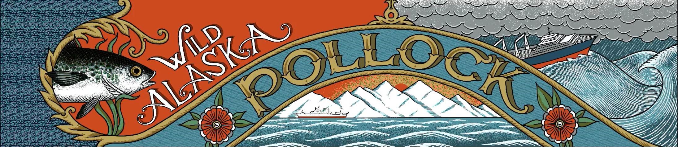 Wild Alaska Pollock Mural | Genuine Alaska Pollock Producers