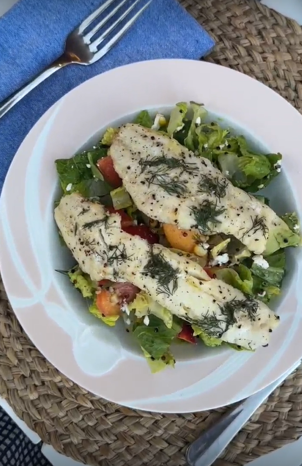 Wild Alaska Pollock Summer Salad | Genuine Alaska Pollock Producers